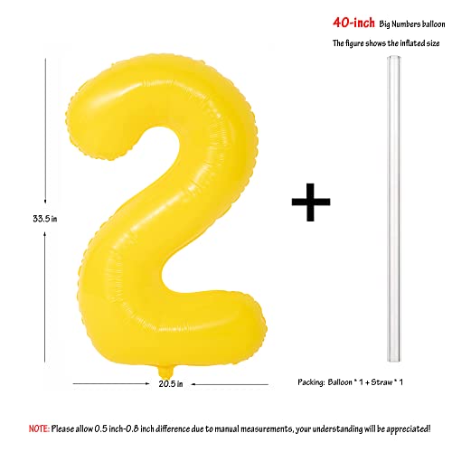 40 In yellow graffiti Number Balloons Helium Foil Mylar Balloon Birthday Party banquet Decoration Digital 2