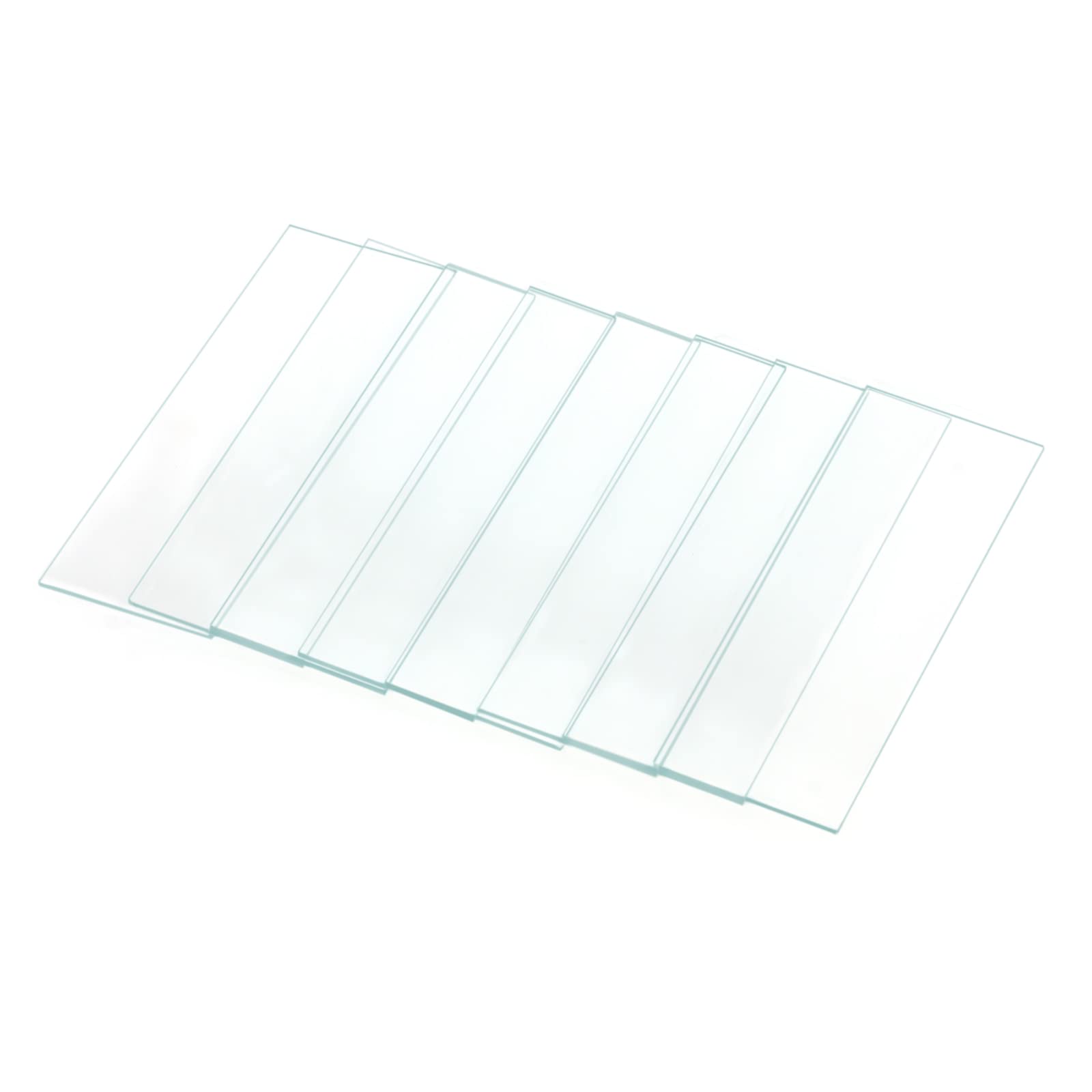 100 Pack of Lab Microscope Slides, 1mm-1.2mm Thick Glass Slides for Microscope, Clear Glass Ground Edges 1" x 3", Microscope Accessories for Lab Consumables Research