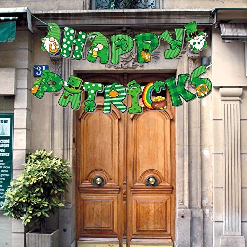 St. Patrick's Day Decorations Party-Ornaments - Irish Holiday Alphabet Banner, Saint Patricks Day for The Home Decorations