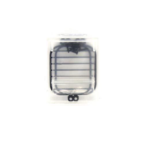 Camisin 1 Pair Metal Headlight Lampshade Grille Cover for TRX4 G500 TRX6 G63 1/10 RC Crawler Car Parts Accessories