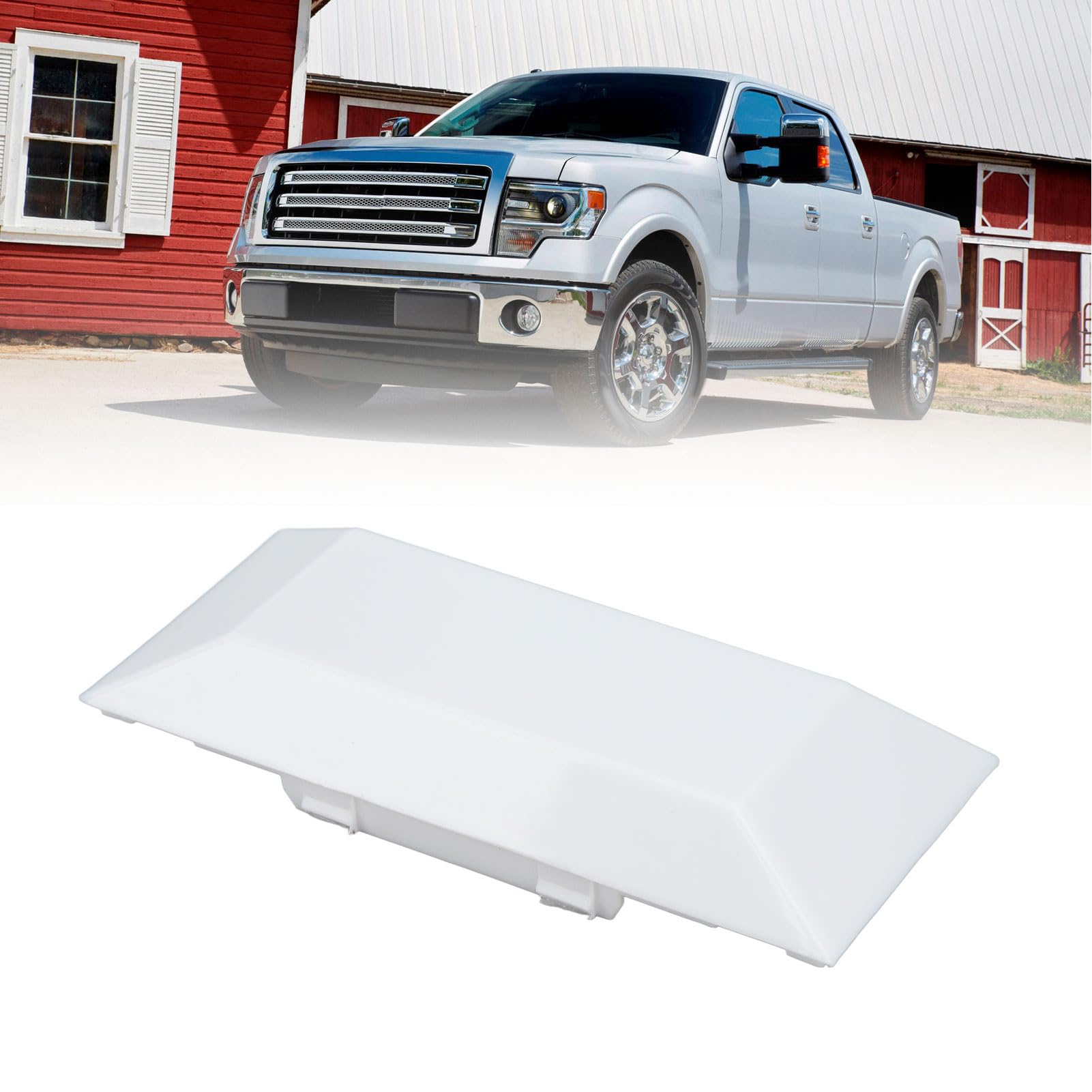 Car Dome Light Lens, Car Dome Light Lens Sqaure Interior Overhead Dome Lamp Lens Cover Replacement for F鈥?00 Truck 1973 to 1979