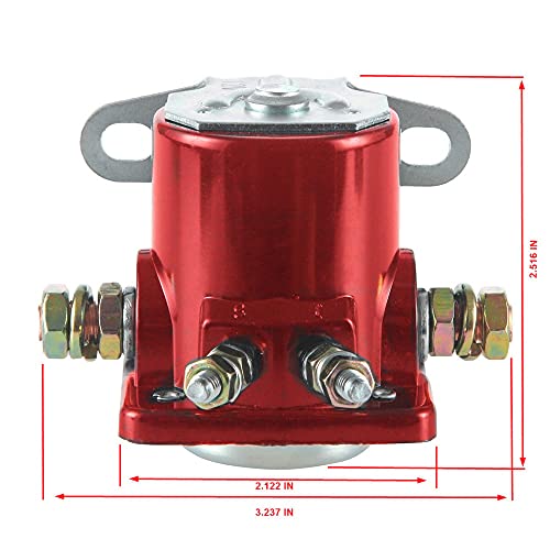 MDY 12V Diesel Starter Relay SMR6003 Solenoid Switch Replacement For OMC,Marine Outboards,Inboard Power Tilt,Johnson,Trim Motor,Applications Evinrude Outboard Motor