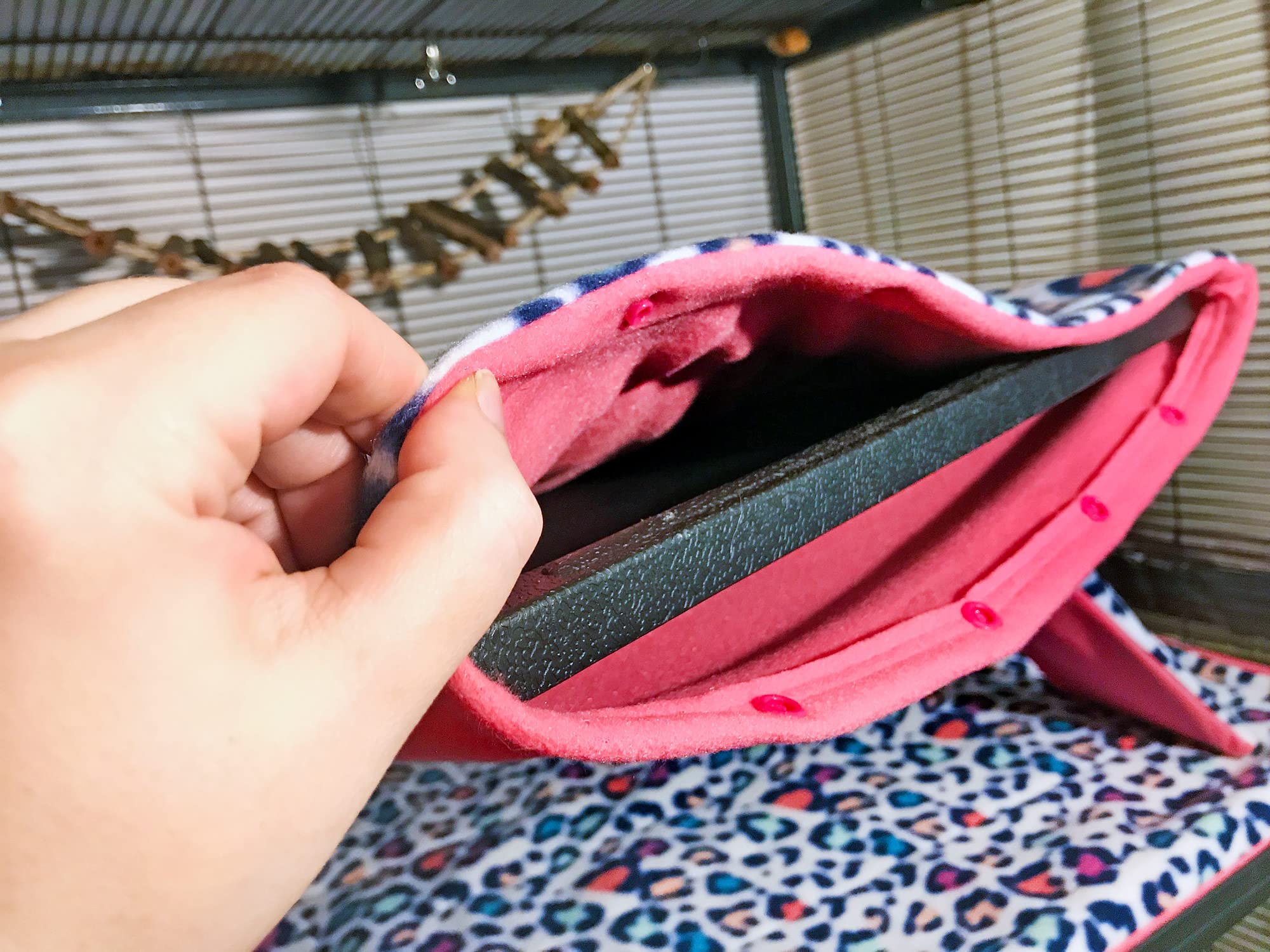 Customizable 7-piece Cage Liner Set for Midwest Double Critter/Ferret Nation | Rats, Sugar Gliders, Ferrets, Chinchillas