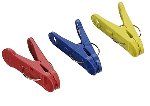Premium Balloon Accessories Balloon Accessories Clip-N-Weight, 16g, Primary Colors