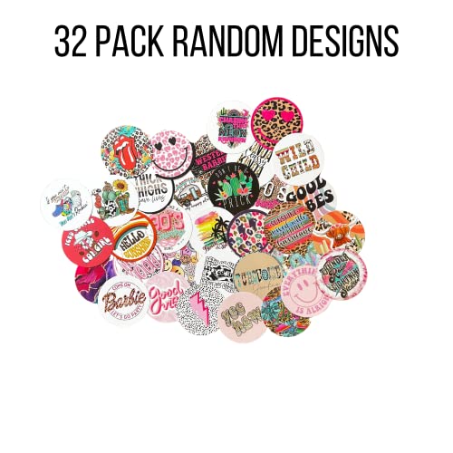 Freshie Cardstock Cutouts Rounds 3β inch for Freshies Random Mix | 32 pk| For Scented Aroma Beads Bake with Mold for Car Freshie Designs, Western, Cow, Drip, Beer available Smiley, Mama, Bull Skull