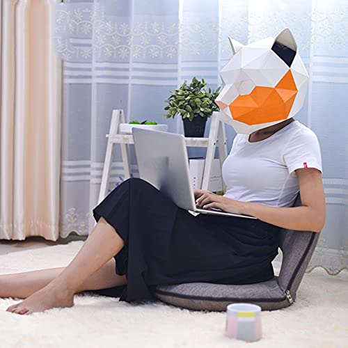 DDTTXP Lazy Sofa Tatami Folding Cushion Sofa Foldable Single Small Sofa Bed Living Room Esports Game Seat Home Chair (Color : Coffee)