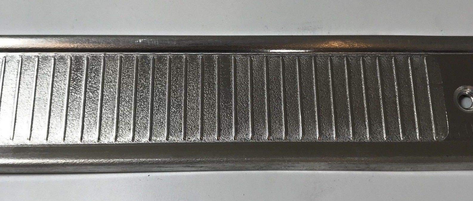 Pair (2) Truck Door Sill Plates Compatible with Ford Pickup Truck 1967-1972