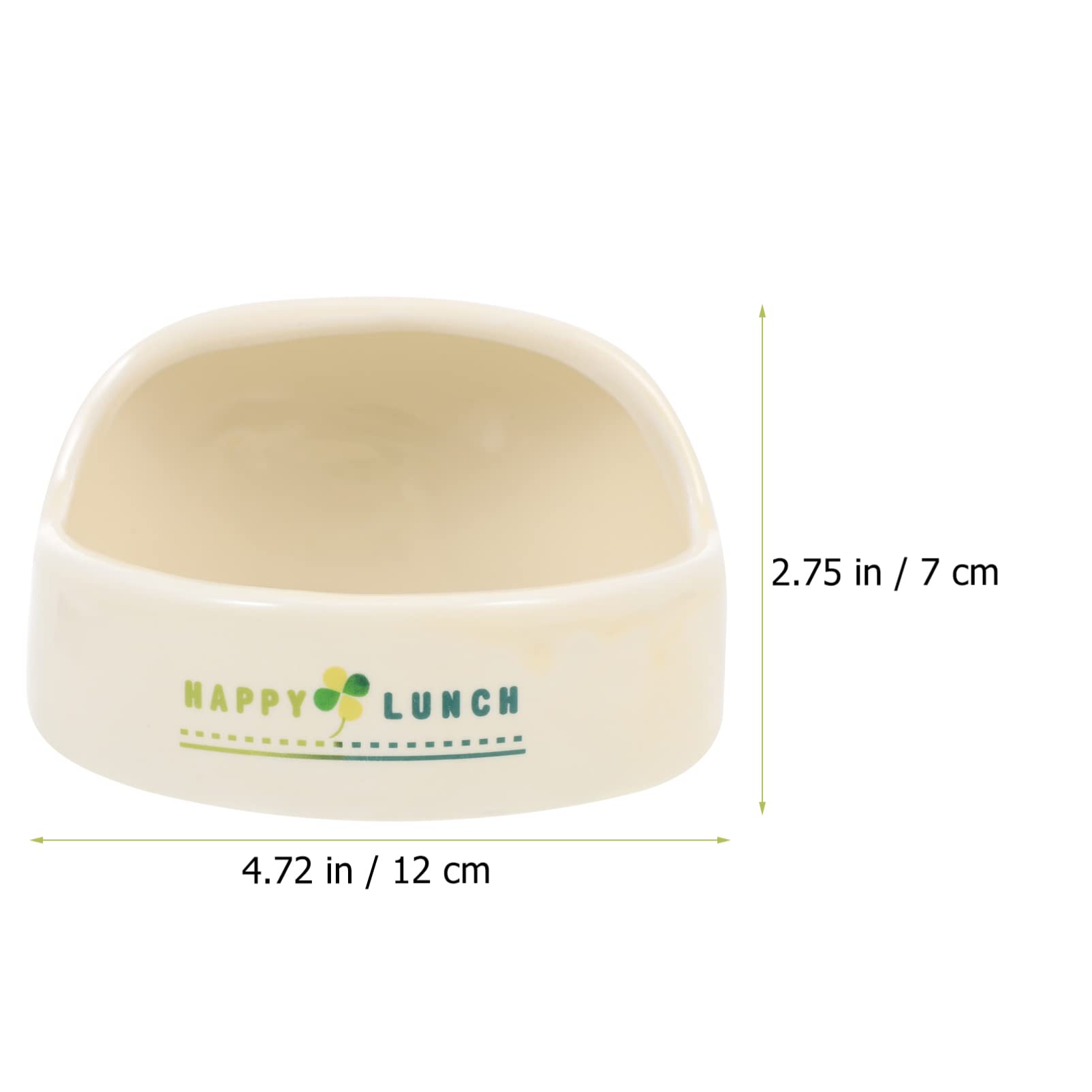 Hamster Food Bowl Hamster Food Holder Pet Feeding Bowl -Falling Pet Bowl Pet Food Bowl Rabbit Feeder Guinea Pig Bowl Multi-Function Pet Bowl Small Pets Food Container