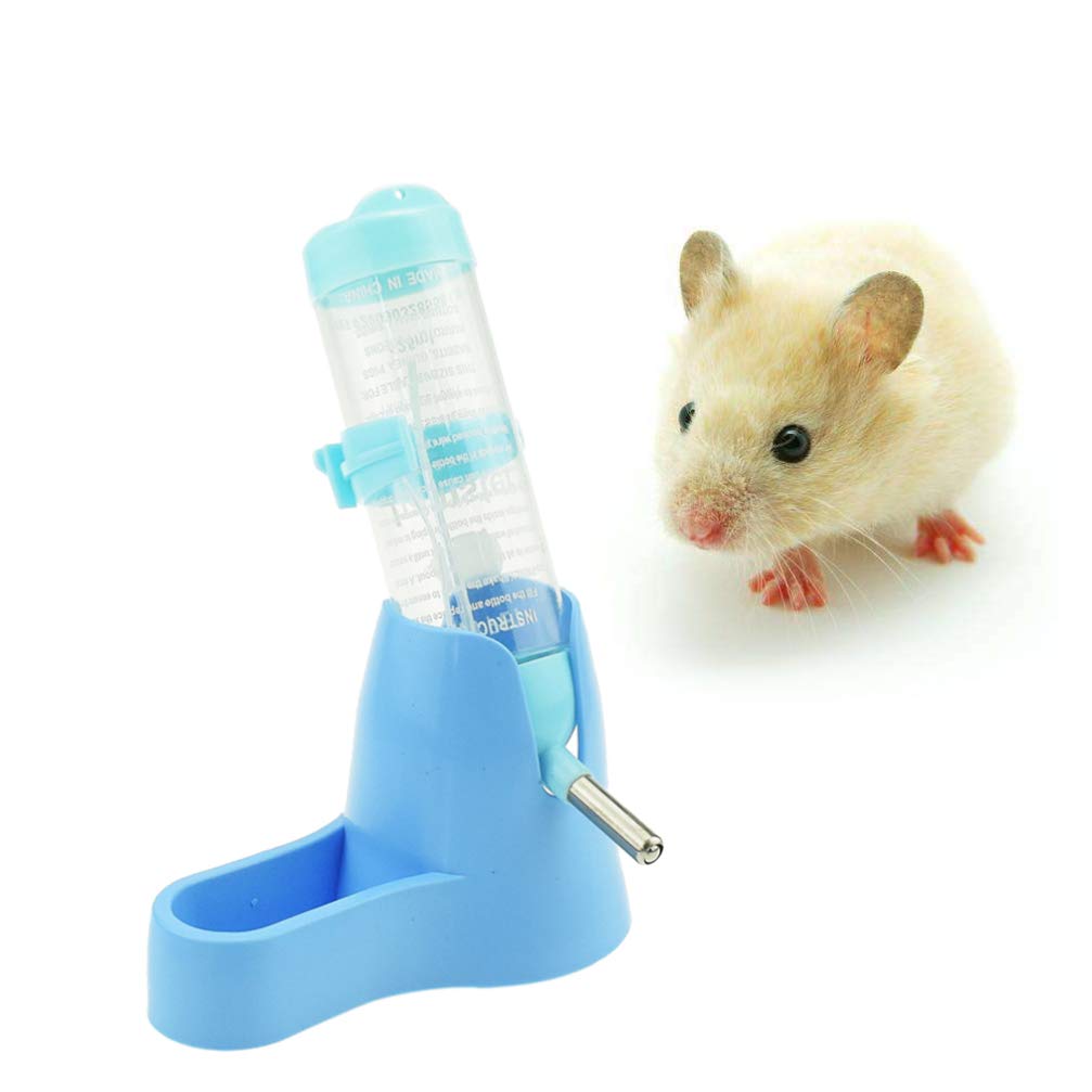 125ml Hamster Water Bottle Base Hut Nest Food Bowl Pet Dispenser Dwarf Hamster Mouse Gerbil Rat