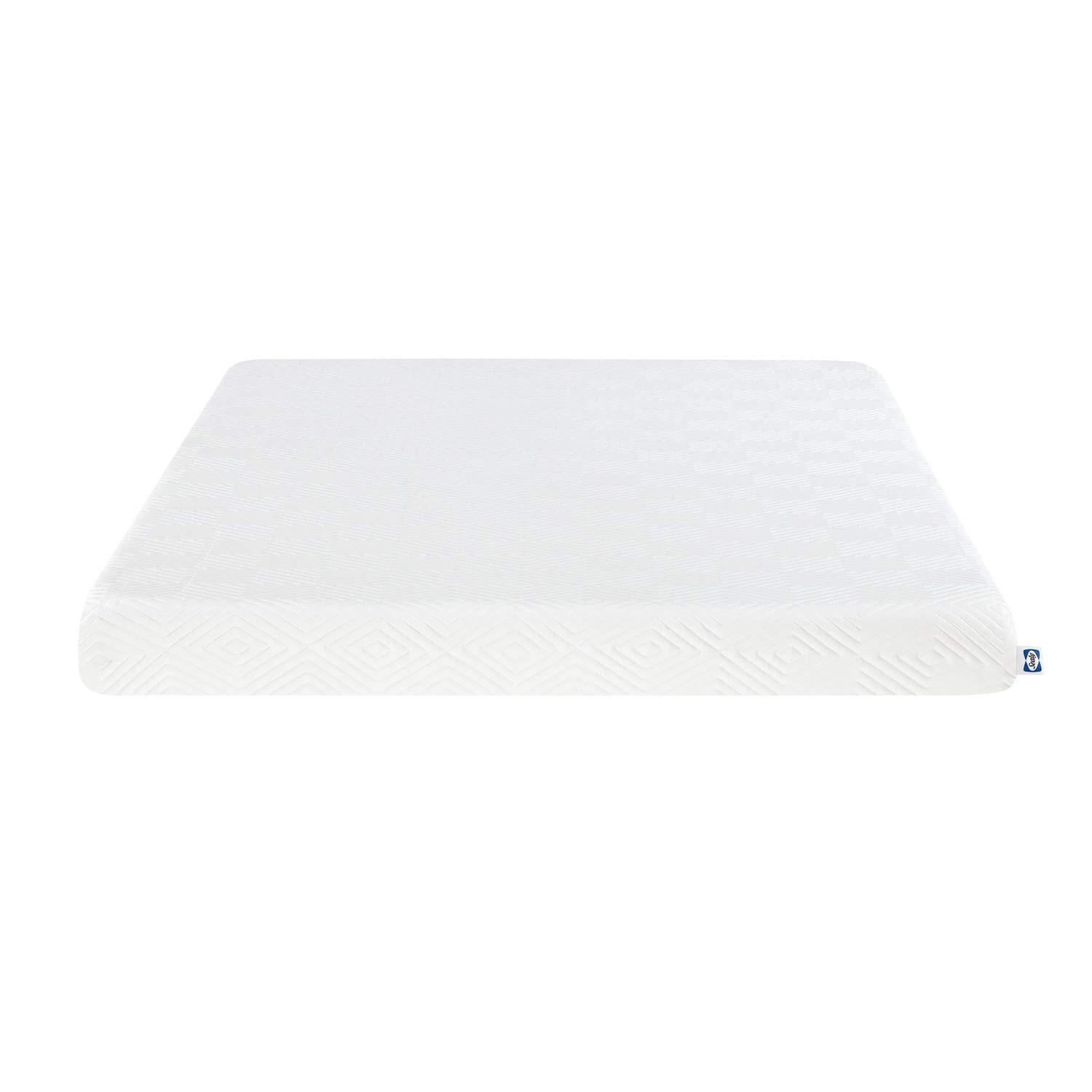 Sealy - Memory Foam Bed in a Box – 6 Inch, Low Profile, Medium Feel, Twin XL Size, CertiPur-US Certified,White