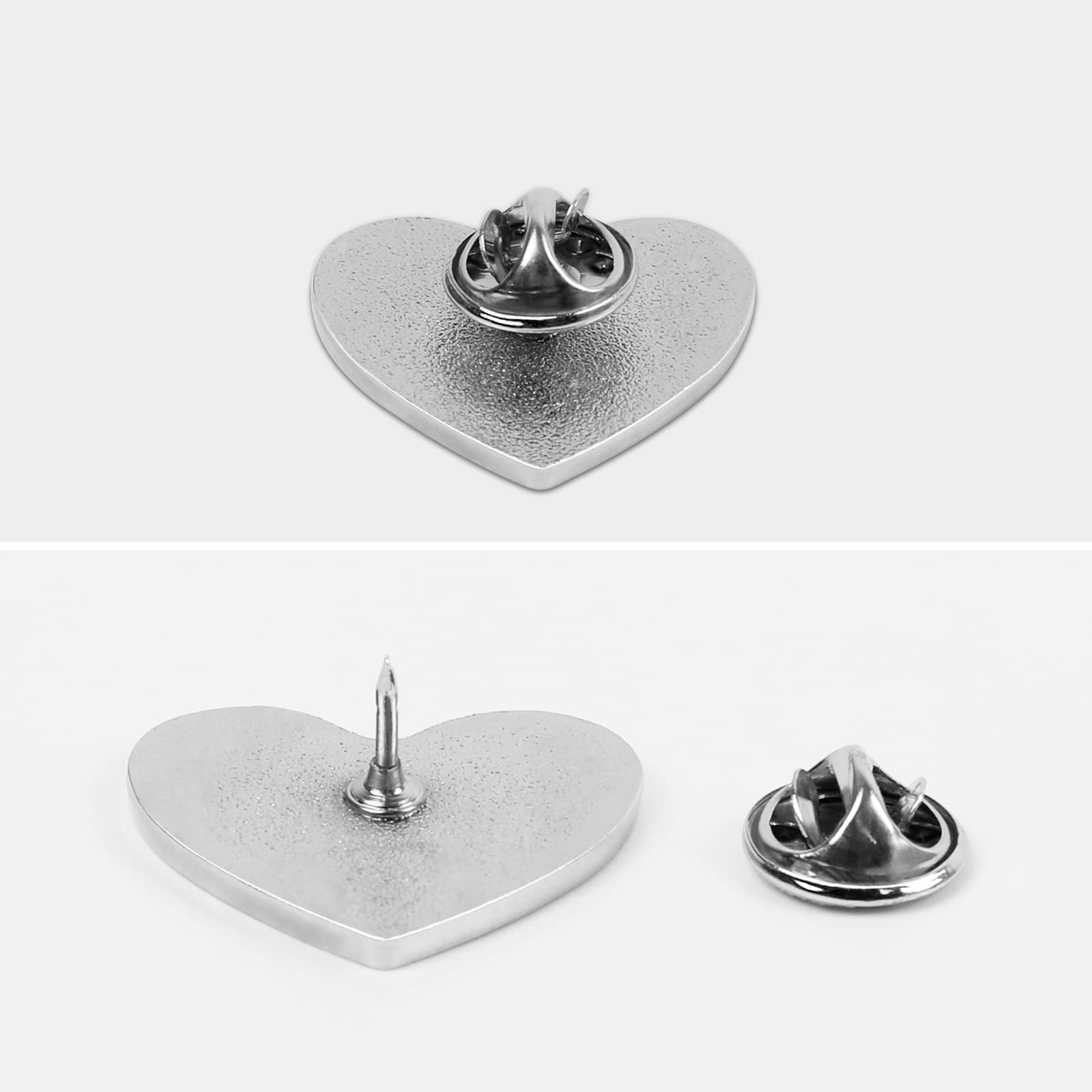 Mixing Acrylic Paints Modern Fluid Alcohol Ink Art Marble Stone Heart Brooch Pin, Unisex Smooth Surface Lapel Tie Pin, Lightweight Badge Jewelry Crafts Decor for Costume Accessory Men Women
