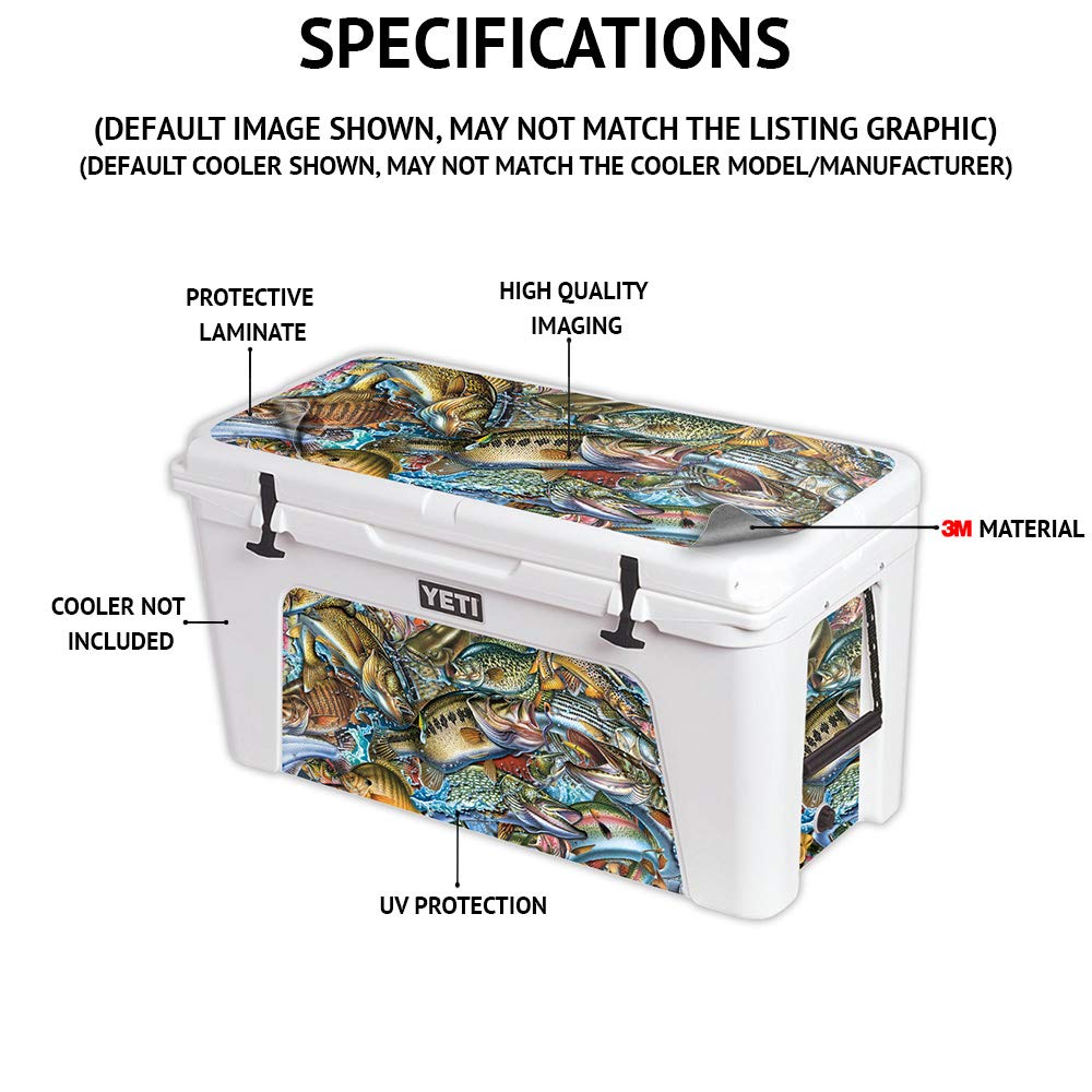 MightySkins Skin Compatible with Yeti Roadie 60 Wheeled Cooler - Solid White | Protective, Durable, and Unique Vinyl Decal wrap Cover | Easy to Apply, Remove, and Change Styles | Made in The USA