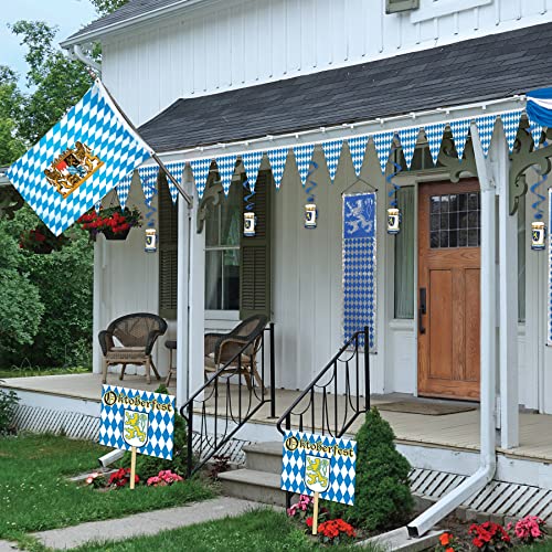 Beistle Oktoberfest Pennant Banner, 17 by 30-Feet