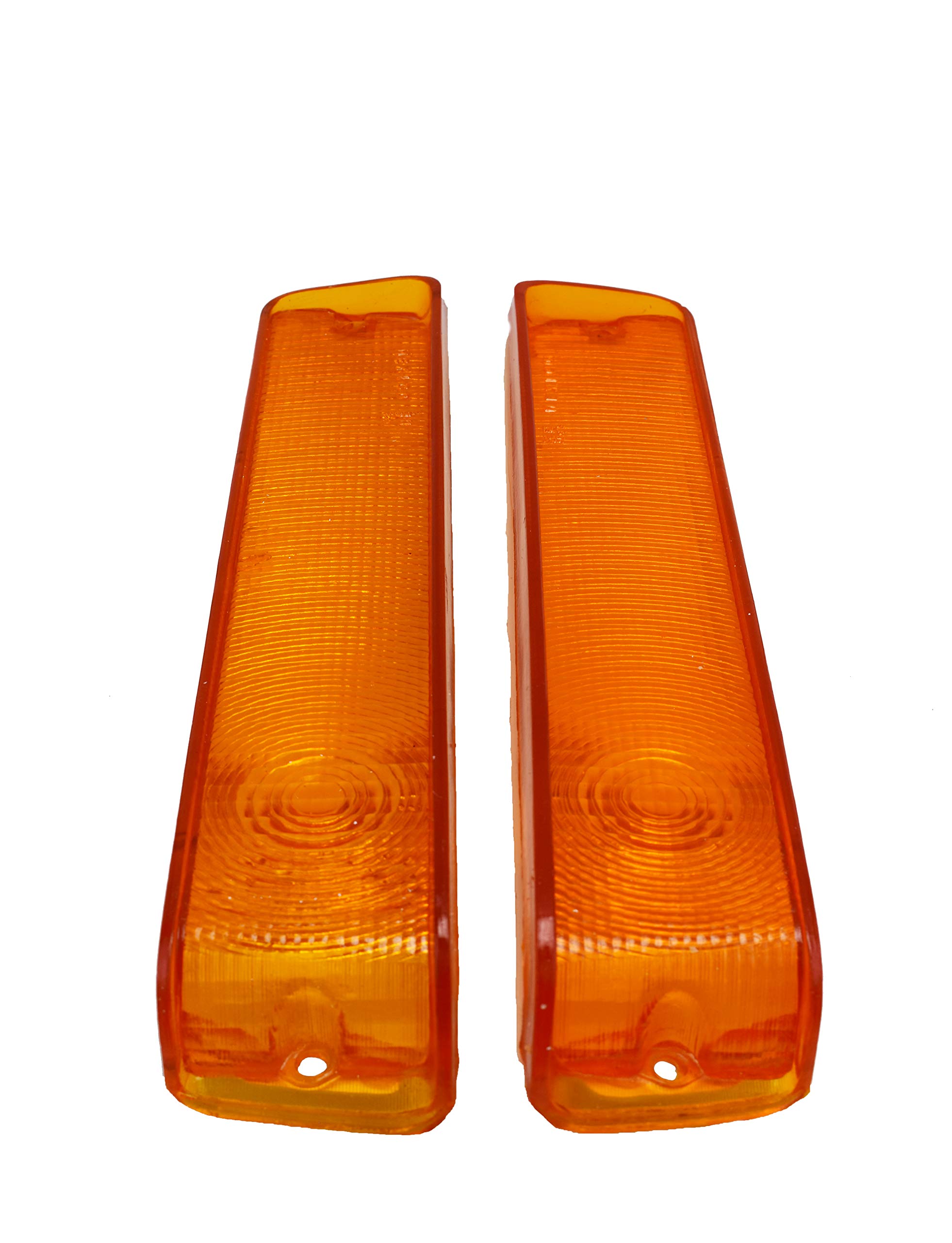 A-Team Performance - Front Turn Signal Lights - Compatible with 73 74 75 76 77 78 79 FORD F-150 F150 Truck and 78-79 Bronco