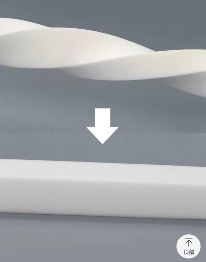 YUURO Custom Luxury Memory Foam Bed Wedge,Mat Gap Filler Adjustable,Bed Gap Filler for Headboard,Long Pillow,Mattress Connector,Sofa Cushion,Single/Twin/Queen/King