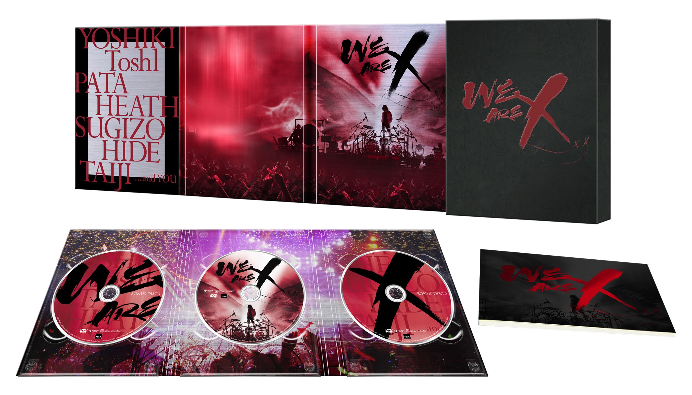 We Are X DVD Special Edition (3 Pieces Set)