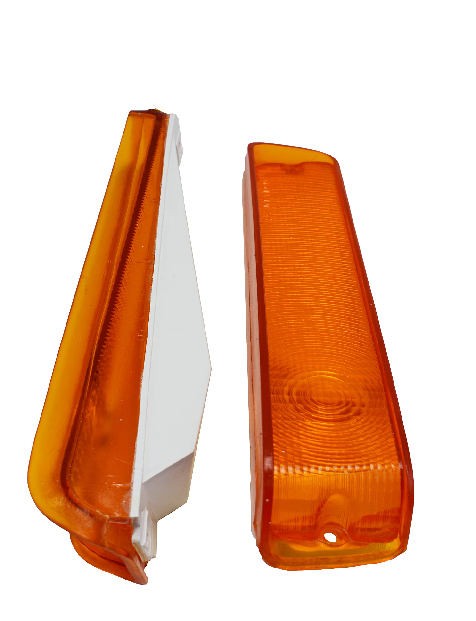 A-Team Performance - Front Turn Signal Lights - Compatible with 73 74 75 76 77 78 79 FORD F-150 F150 Truck and 78-79 Bronco