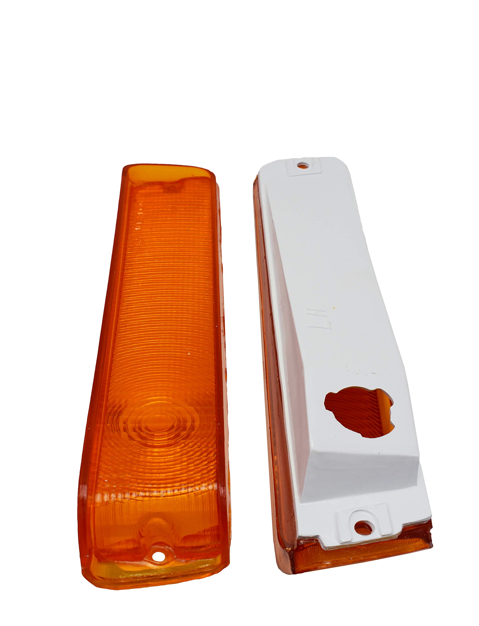 A-Team Performance - Front Turn Signal Lights - Compatible with 73 74 75 76 77 78 79 FORD F-150 F150 Truck and 78-79 Bronco