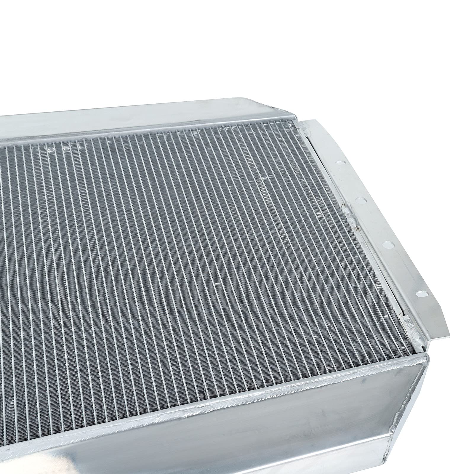 TYFYB 3 Row Core Racing Radiator+ 12" Shroud Fan+Relay kit Compatible with 1966-1979 F100 F250 F350 Br-onco V8