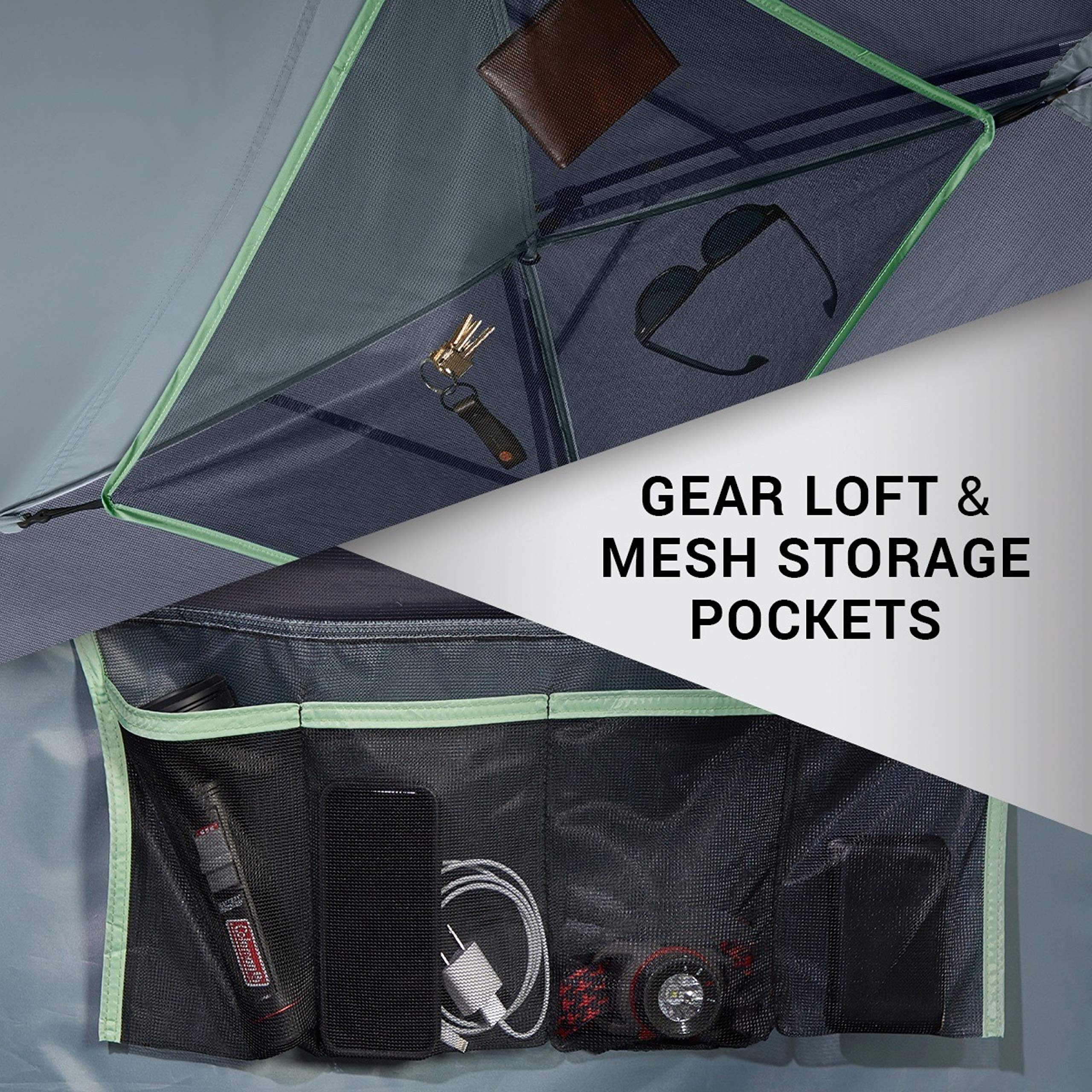 Coleman Skydome Tent with 5 Minute Setup, 8-Person Weatherproof Tent with Rainfly & Carry Bag, 20% More Headroom Than Traditional Canopies