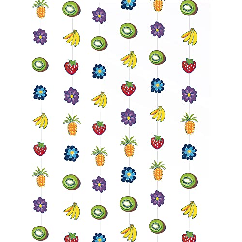 Amscan Cabana Rio Party DƩcor String Cutouts, 7', Multicolor