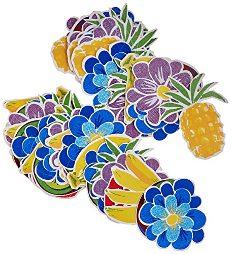 Amscan Cabana Rio Party Décor String Cutouts, 7', Multicolor