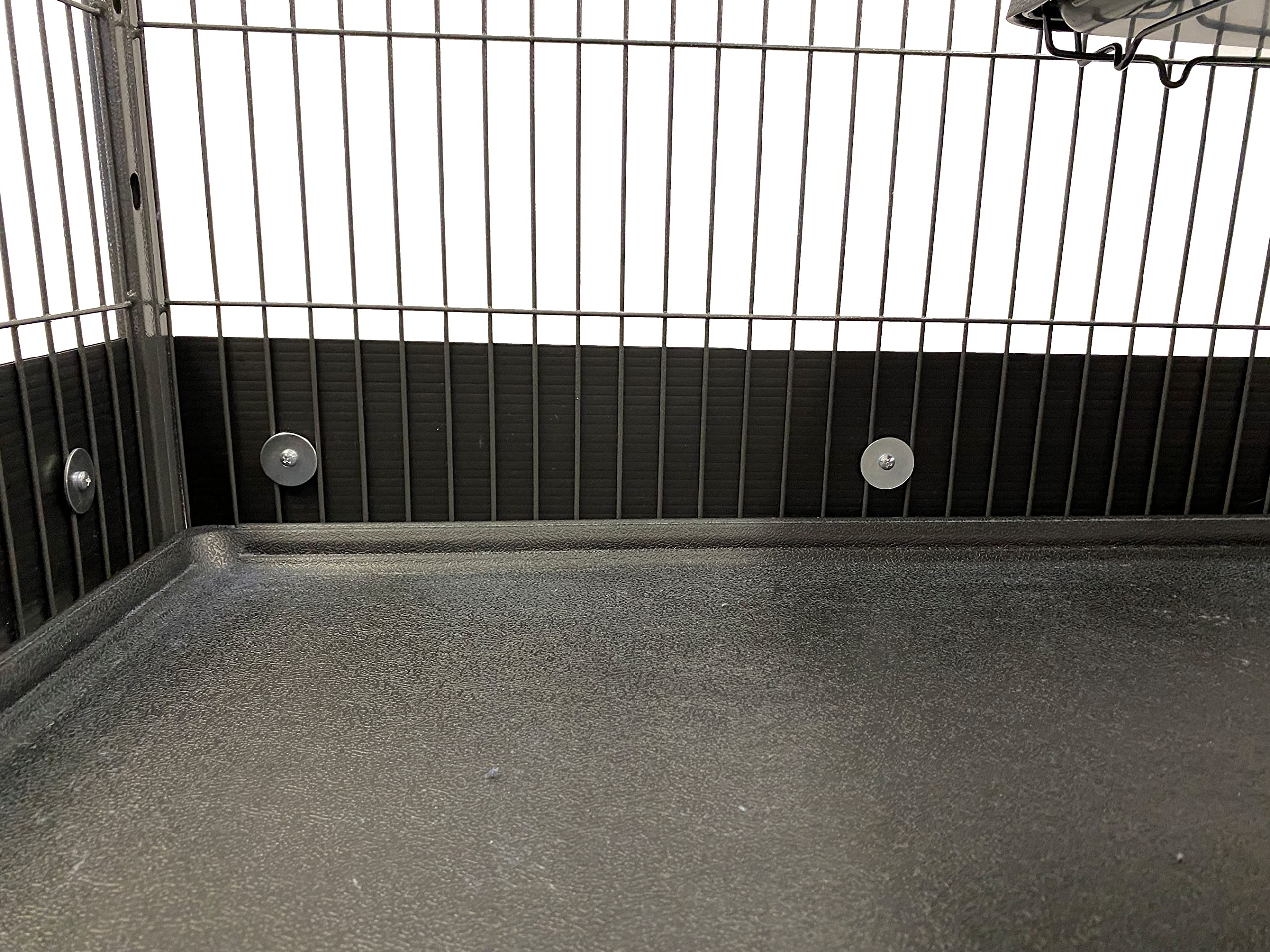 Scatter Guards for Ferret Nation Critter Nation Cage (Double, Black)