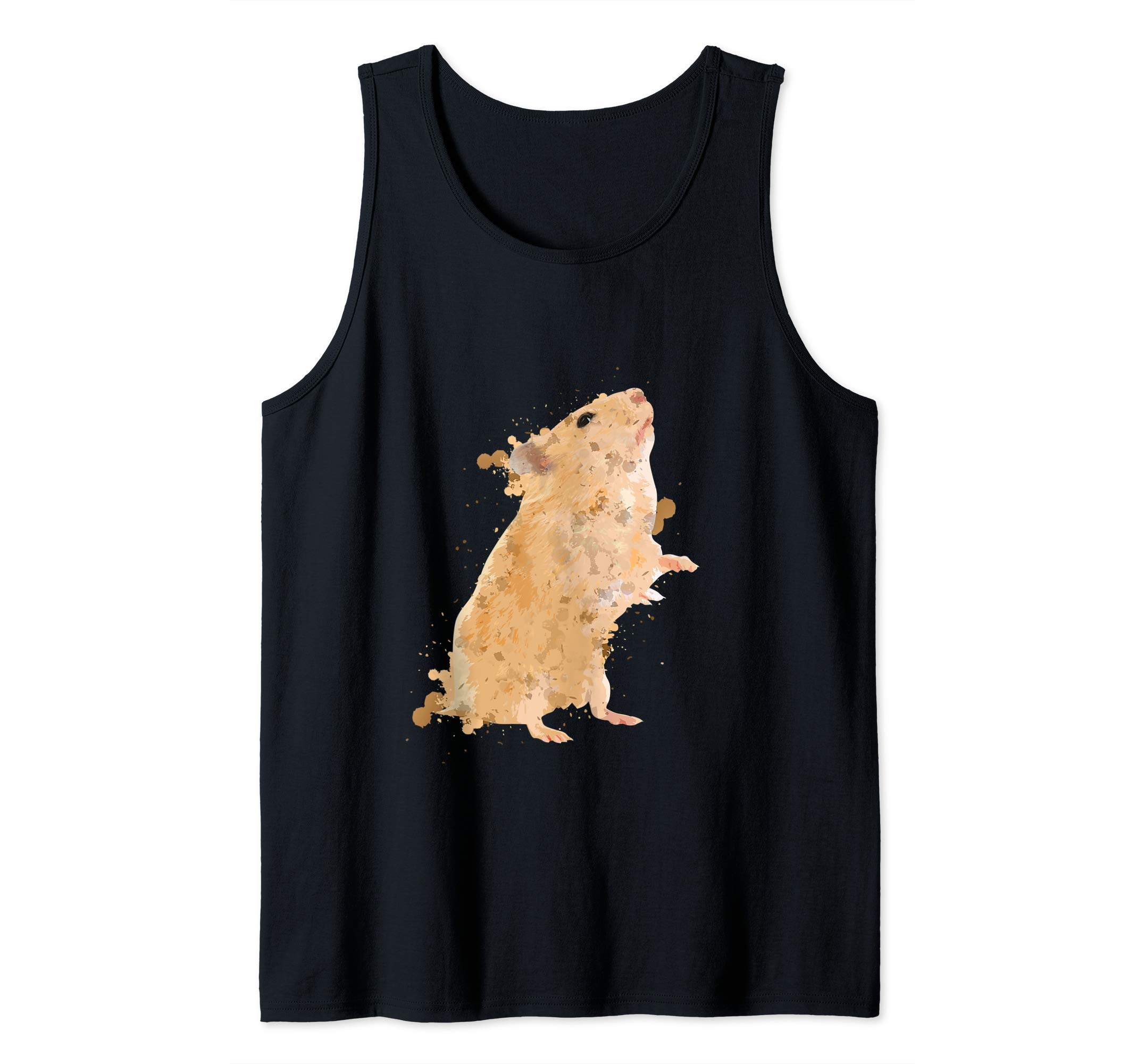 Watercolor Gerbil Top | Owners Gift for Pet Gerbil Lovers Tank Top