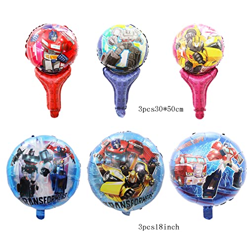 12 pcs Transformers Birthday party balloon,54*73 centimeter Transformers aluminum foil balloon,Used for baby shower, gender reveal party decoration.