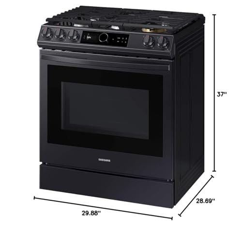 6.0 cu ft. Smart Slide-in Gas Range with Smart Dial & Air Fry in Stainless Steel
