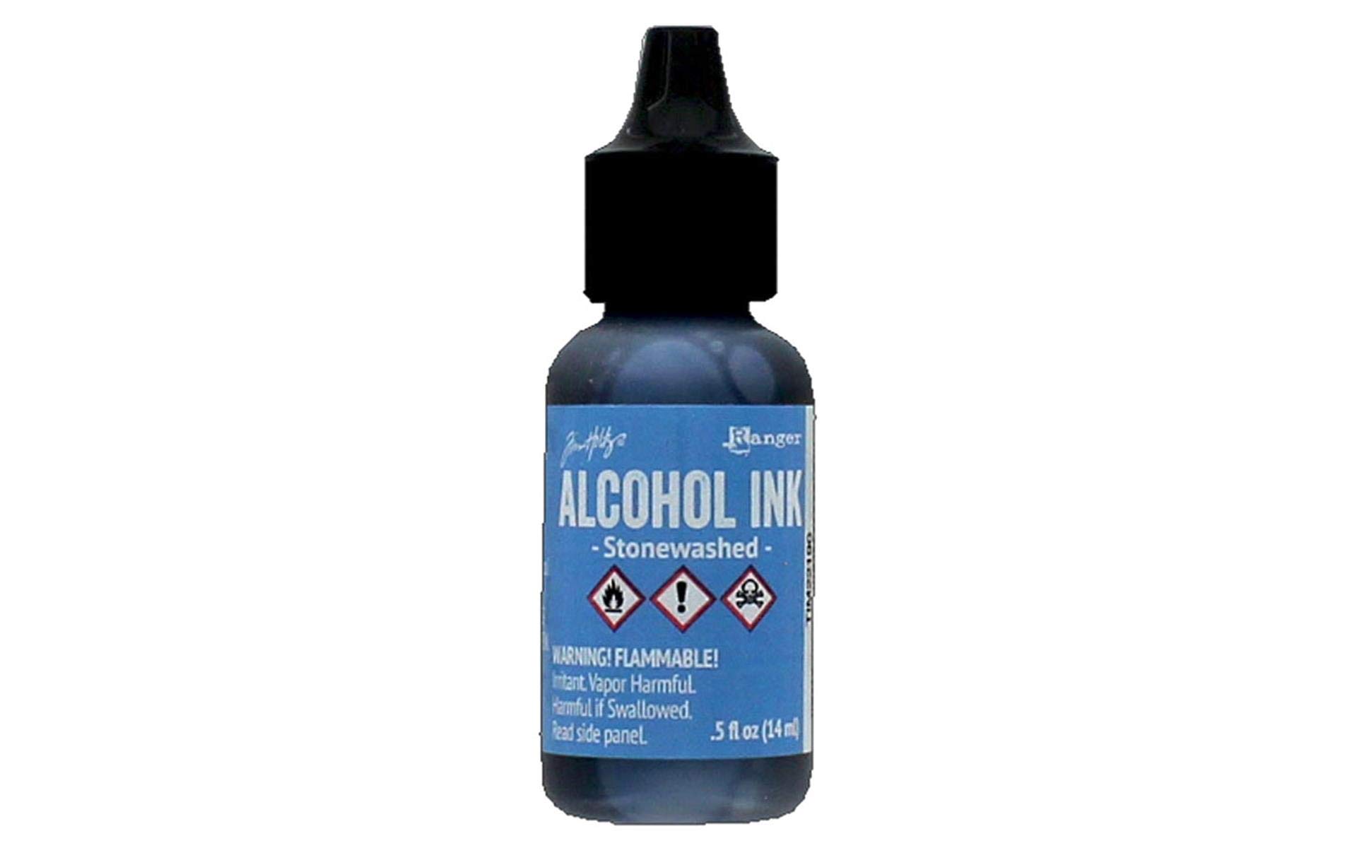 Tim Holtz Alcohol Ink .5oz-Stonewashed Fabric