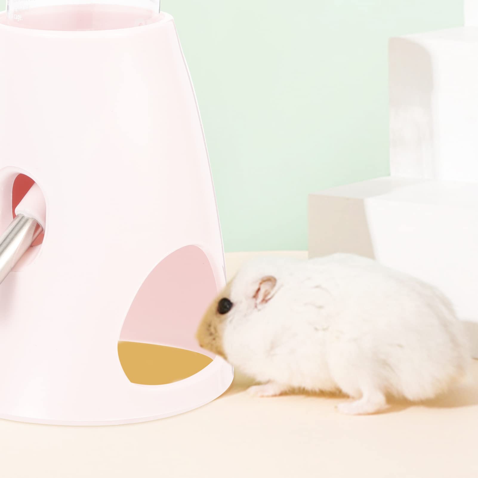POPETPOP Hamster Water Bottle Small Pet Water Bottle Hamster Waterer Automatic Water Dispenser Hamster Water Fountain Hamster Cage Accessories Rabbit Water Bottle Leakproof Pp Feeder