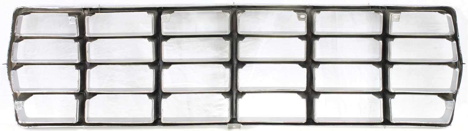 Garage-Pro Grille Assembly - Chrome Shell & Insert, Compatible with 1978-1979 Ford Bronco, F-100, F-150, F-250, F-350
