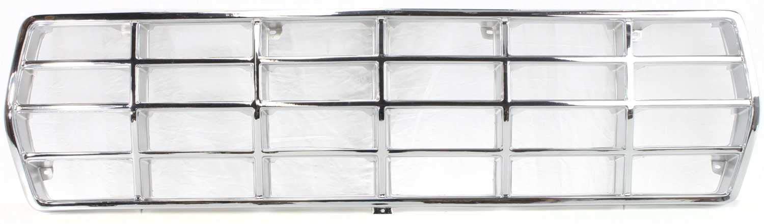 Garage-Pro Grille Assembly - Chrome Shell & Insert, Compatible with 1978-1979 Ford Bronco, F-100, F-150, F-250, F-350