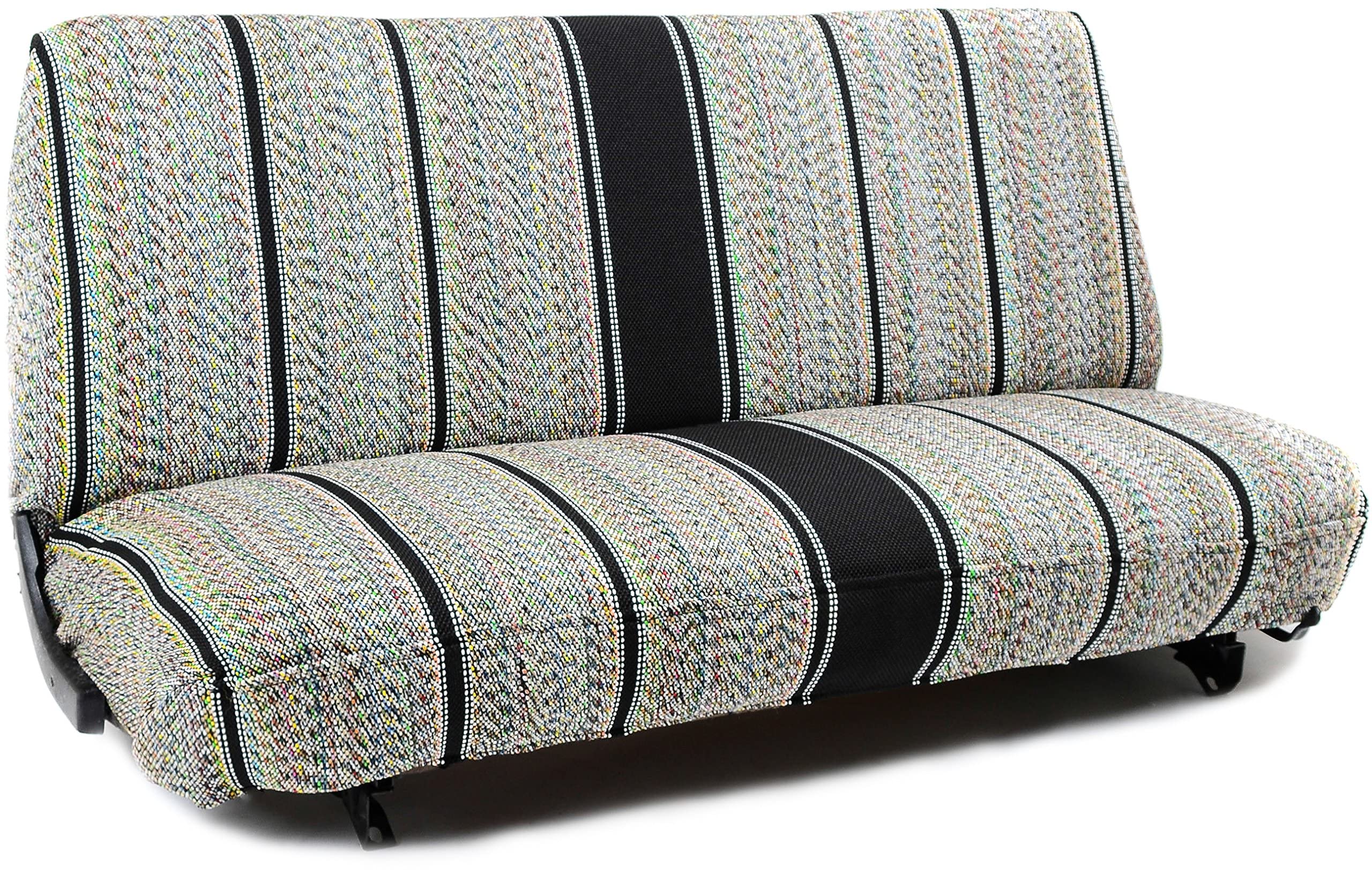 SCU - Universal Bench Seat Cover - Bench Seat Covers for Truck - Black