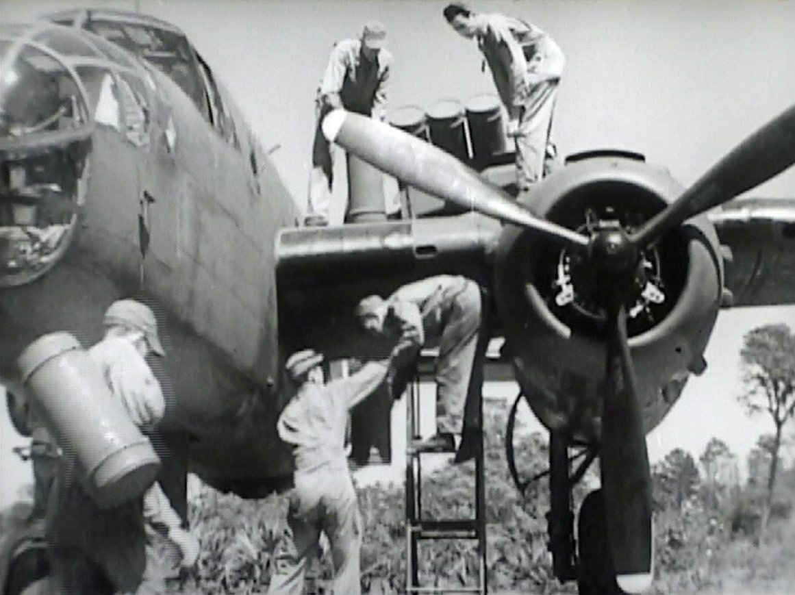 B-25 Mitchell Bomber WW2 Old Films Pacific War "Mission Over Wewak" DVD