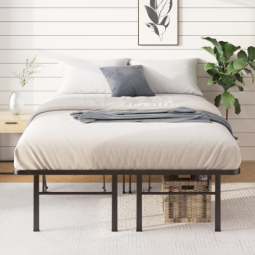 ZINUS SmartBase Heavy Duty Mattress Foundation, 16 Inch Metal Platform Bed Frame, No Box Spring Needed, Sturdy Steel Frame, Underbed Storage, King