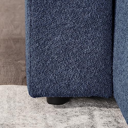 Free Combination Upholstered Reversible Modular Sectional Sofa,Rearrangeable U-Shaped Corner Cloud Deep Sleeper Sofá Bed with 2 Single Seats, Chaises and Ottomans for Living Room Office Furniture Set