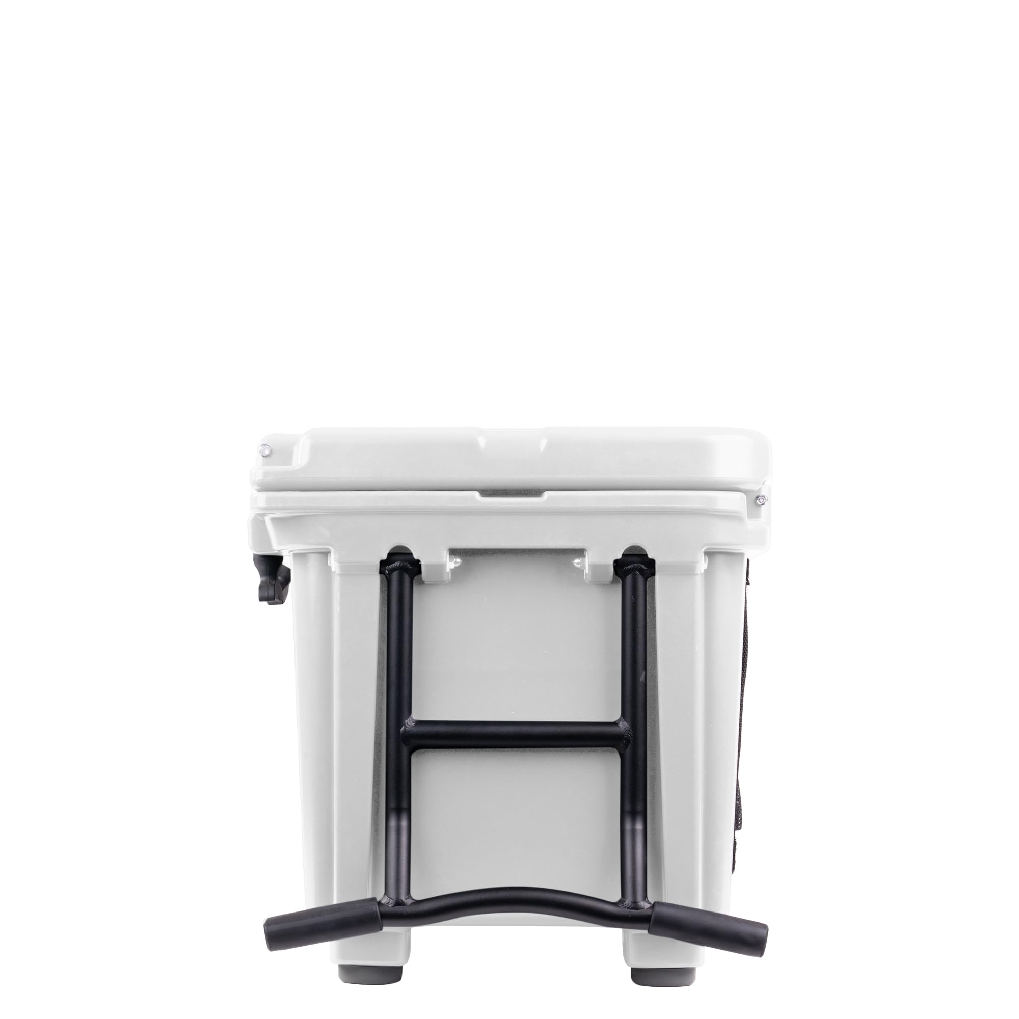 ORCA 65-Quart Insulated Rolling Cooler with Wheels and Pull Handle, White, Rugged, Sturdy for Beach, Camping, Fishing, Travel, Road Trip, Hunting