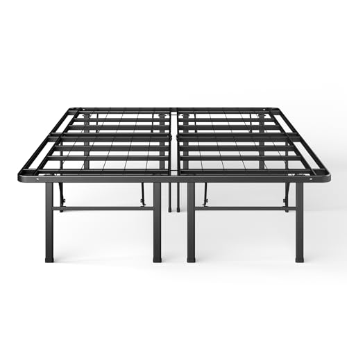ZINUS SmartBase Heavy Duty Mattress Foundation, 16 Inch Metal Platform Bed Frame, No Box Spring Needed, Sturdy Steel Frame, Underbed Storage, King