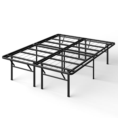 ZINUS SmartBase Heavy Duty Mattress Foundation, 16 Inch Metal Platform Bed Frame, No Box Spring Needed, Sturdy Steel Frame, Underbed Storage, King