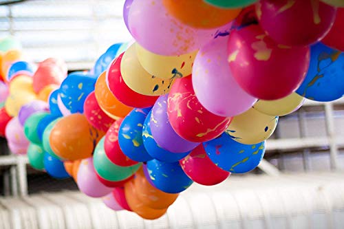 Balloon Strip Tape 50Ft Long to Make Arch Garland Steamer for Birthday Wedding Baby shower Party Decorations