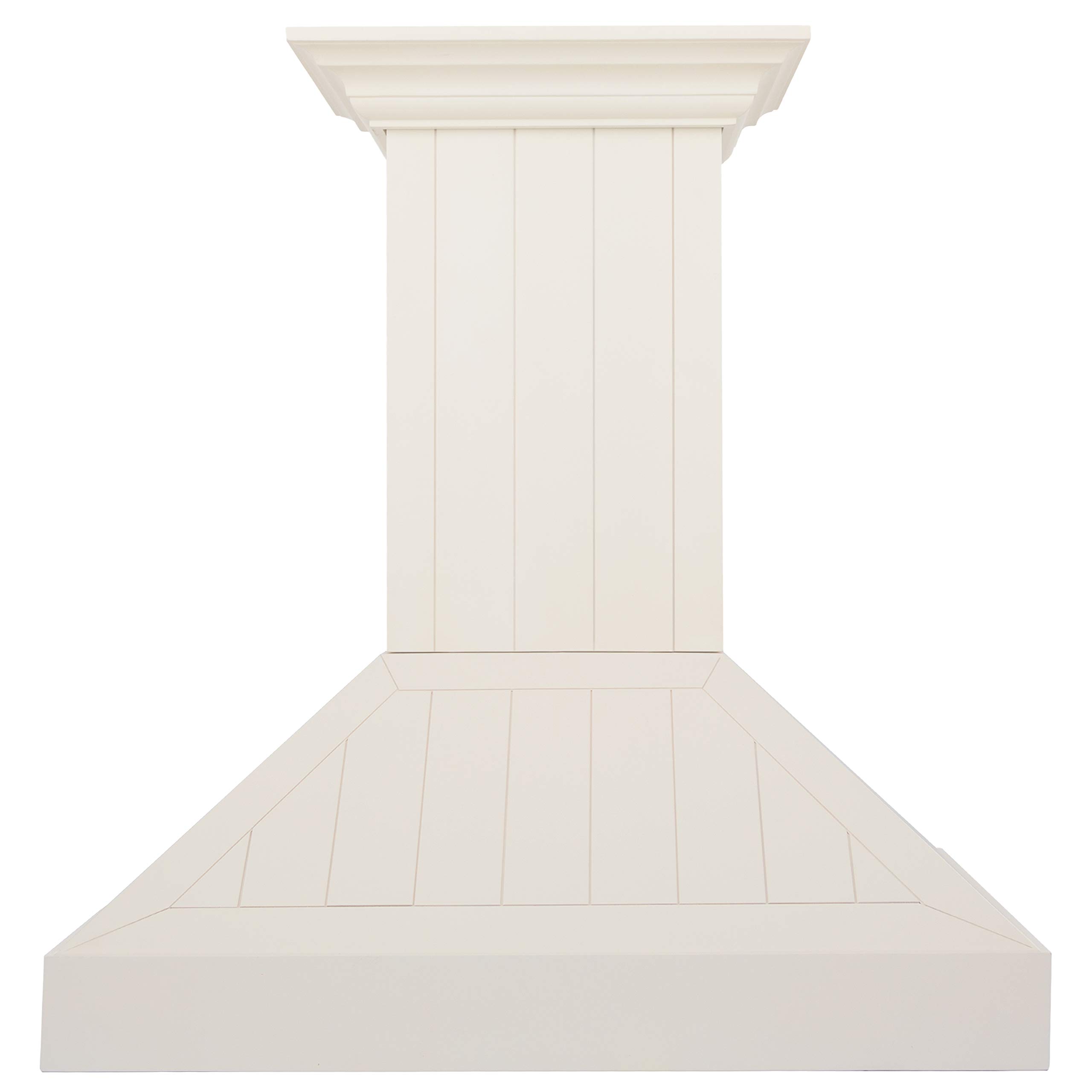 ZLINE 30 in. Wooden Wall Mount Range Hood in Cottage White - Includes Motor (KPTT-30)