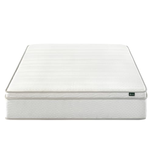 ZINUS 12 Inch Foam and Spring Hybrid Mattress [New Version], King, Fiberglass Free, Medium Firmness, Durable Support, Certified Safe Foams & Fabric, Mattress in A Box