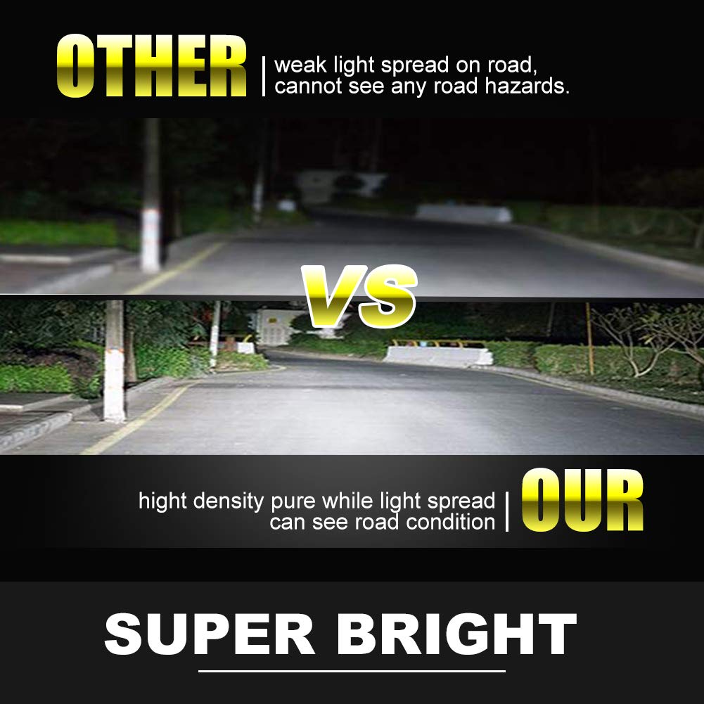 DOT 22Inch Triple Row 450W LED Light Bar+2PCS 4Inch Led Fog Cube Pods+Wiring Kit for Driving Lamps Marine Boat Ram Polaris Honda Can Am Defender Dodge GMC UTV ATV Frontier Commander Tractor 4 Wheeler