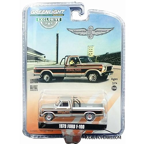 Greenlight 29979 1979 F-100 63rd Annual 500 Mile Race Official Truck (Hobby Exclusive) 1/64 Scale Diecast