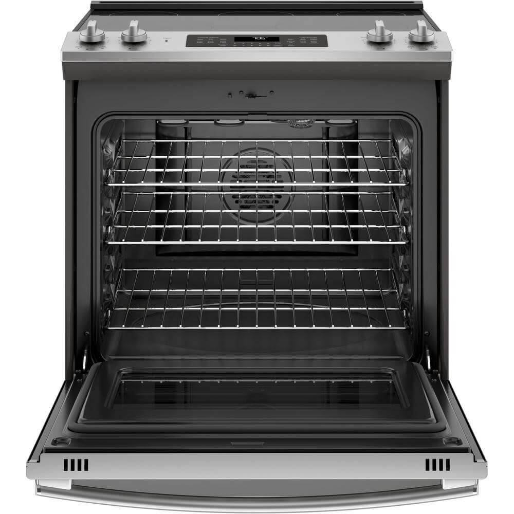 GE® 30" Slide-In Electric Convection Range with No Preheat Air Fry