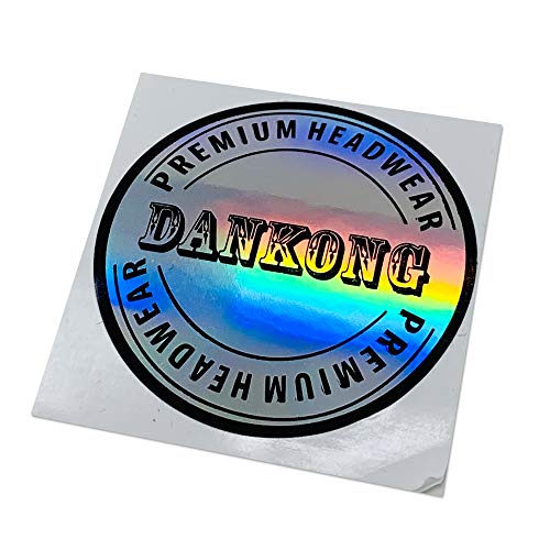 DANKONG Acrylic Military Hat - US Warriors Official Licensed Army Hat 3D Embroidered with Size Adjustable Hoop and Loop Closure for Men and Women - Circle Army Logo with Side Logo - Black