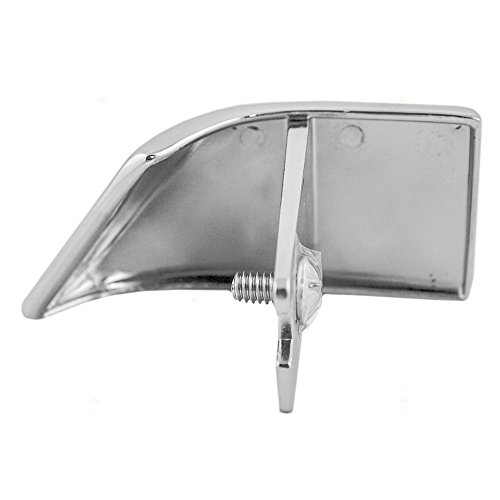 AutoandArt Brock Replacement Drivers Inside Interior Door Handle Chrome Compatible with 1973-1979 F100 F150 F250 Pickup Truck D3TZ1022601A