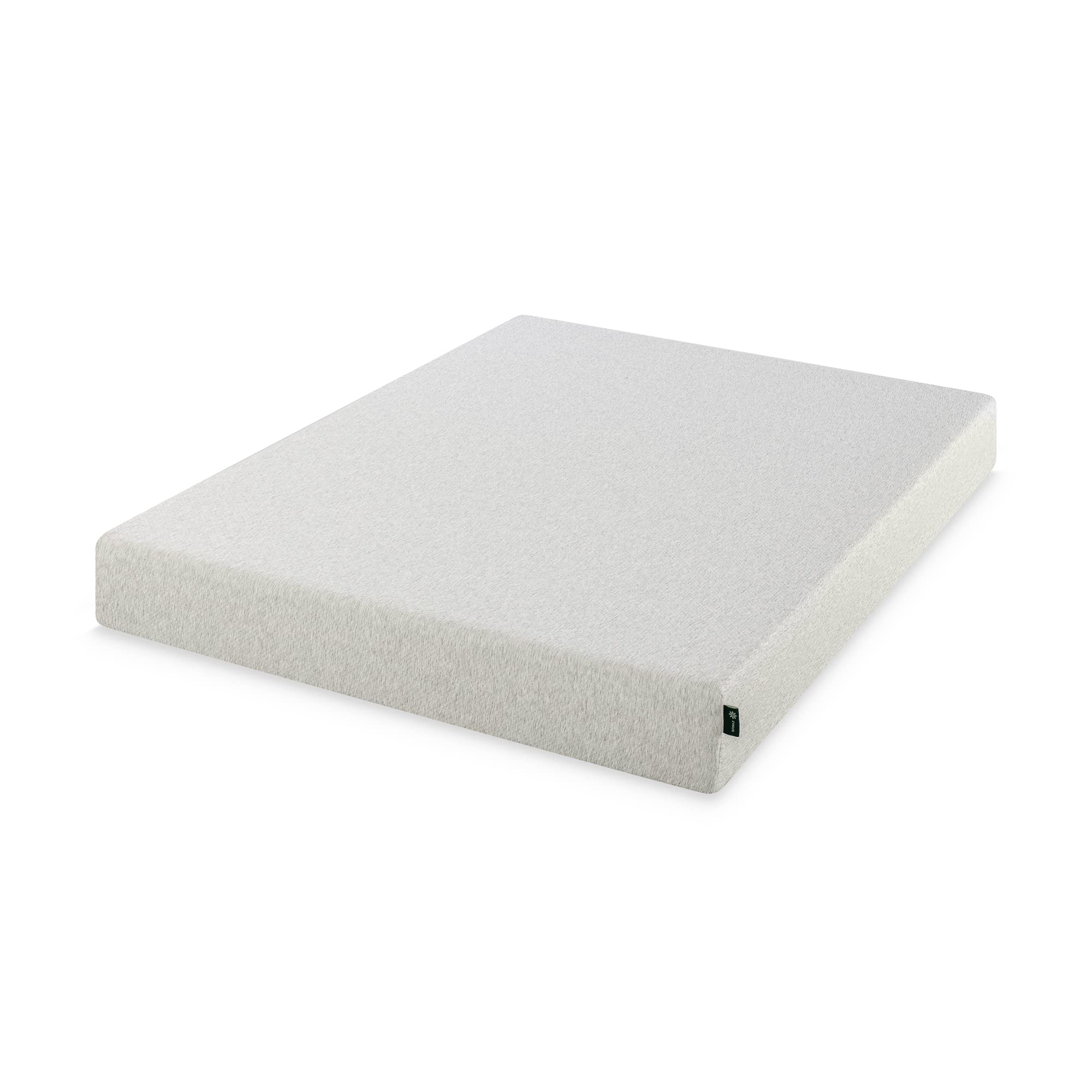 ZINUS 8 Inch Ultima Memory Foam Mattress, Twin, Fiberglass Free, Pressure Relieving, CertiPUR-US Certified, Mattress in A Box, White
